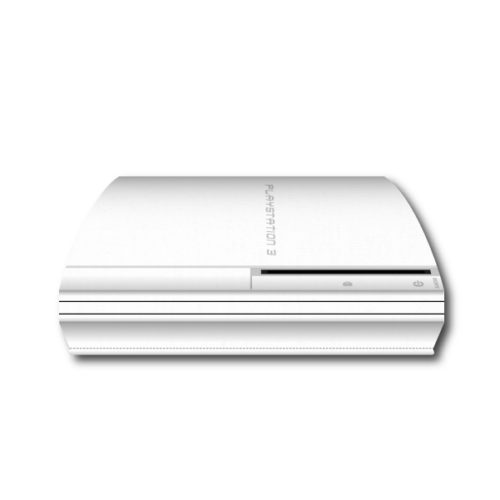 WHITE Playstation 3 Dust cover - Horizontal - Printer Boy Gaming Protection